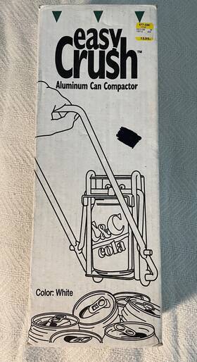77702 CRUSH Steel Compactor Crusher Smasher Recycle Box